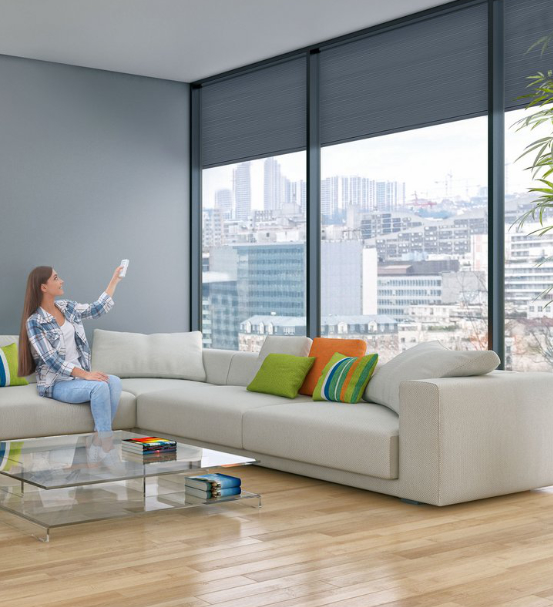 Solar shading and security combined